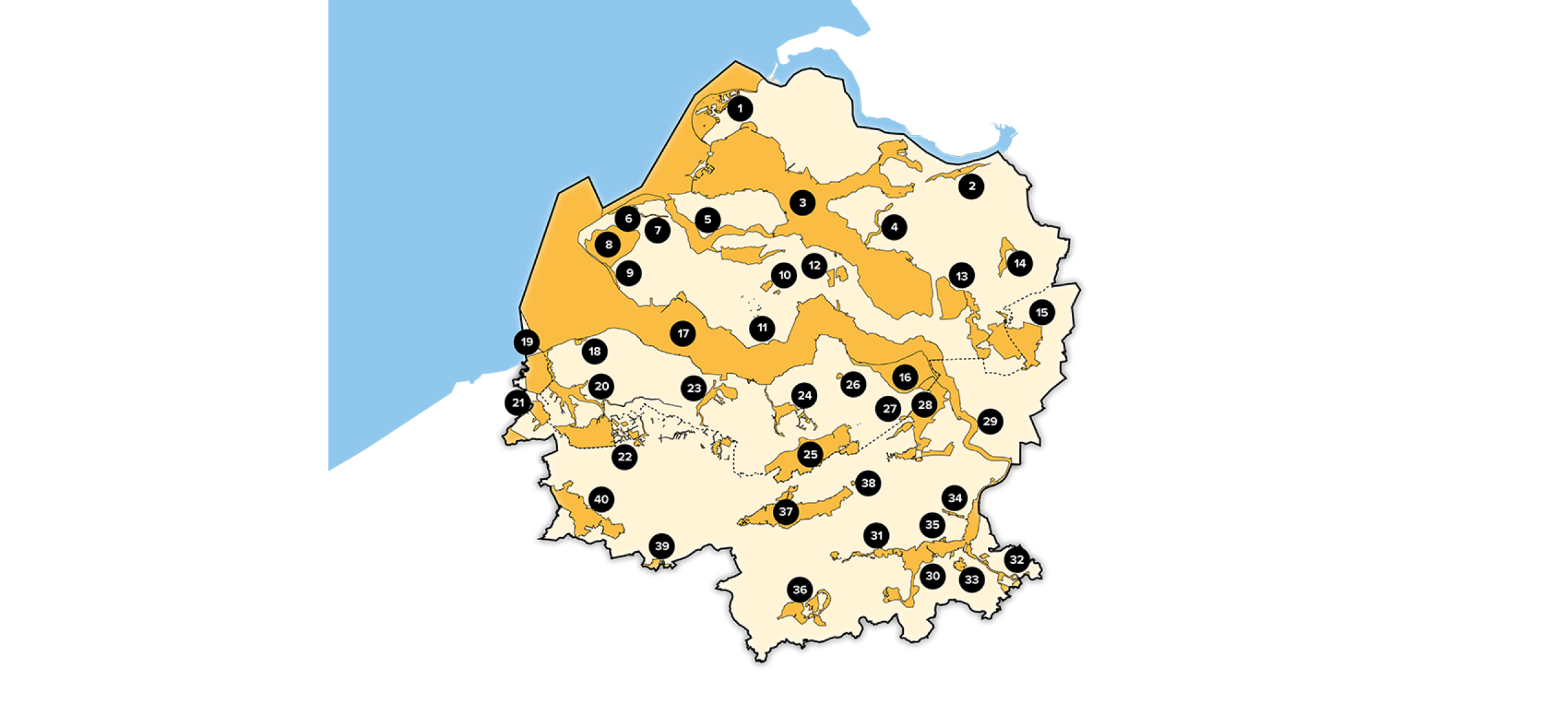 Geosites | Geopark Schelde Delta